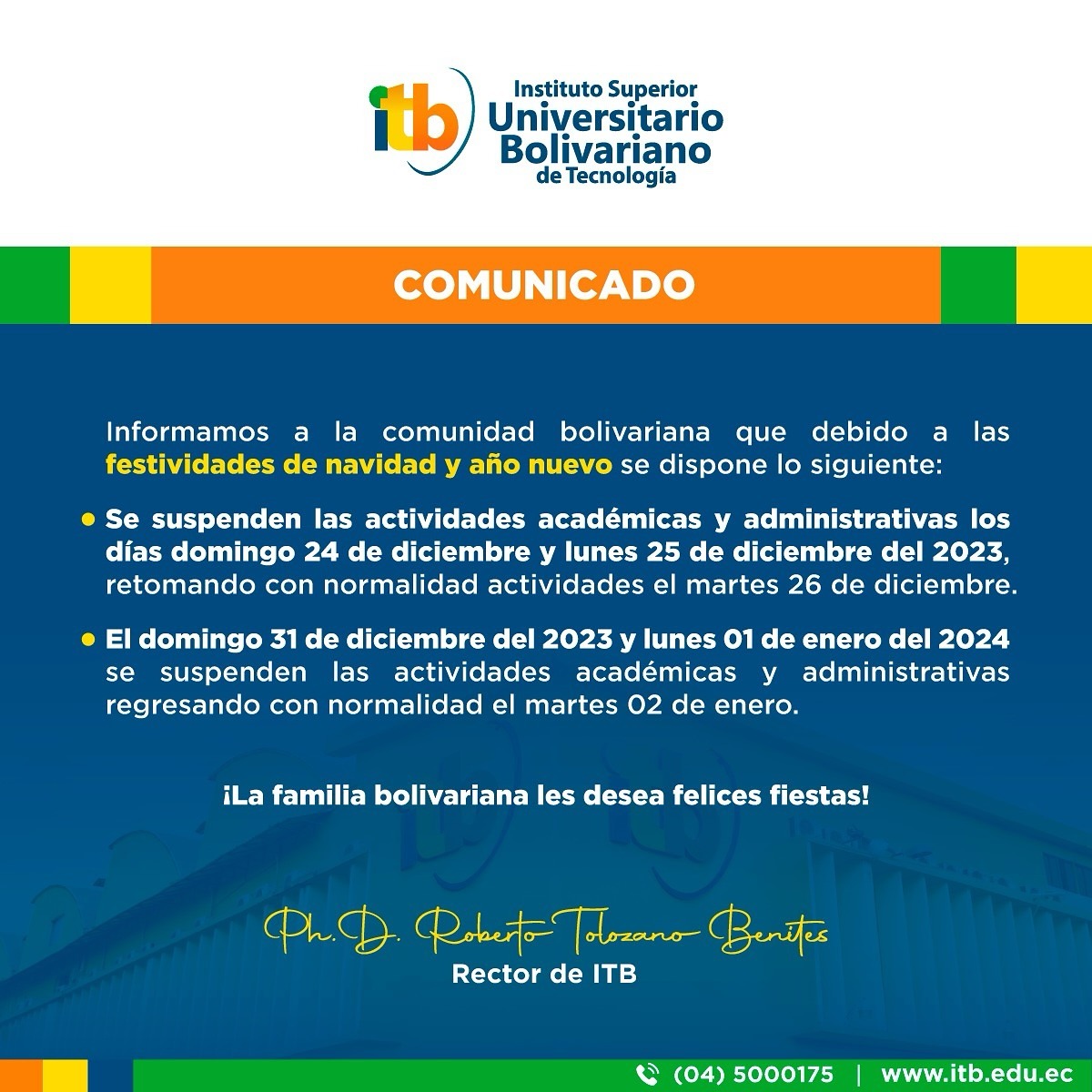 Inicio de Sesion - Sistema Gestion Academica